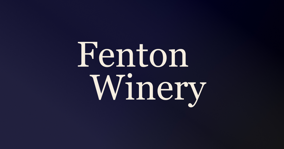 Taproom Menu | Fenton Winery and Brewery, Michigan